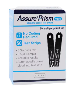 Assure Prism Blood Glucose Test Strip